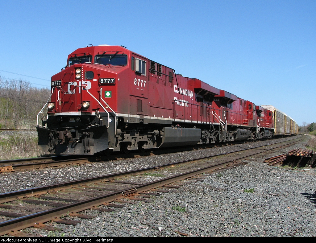 CP 8777 at Spicer.